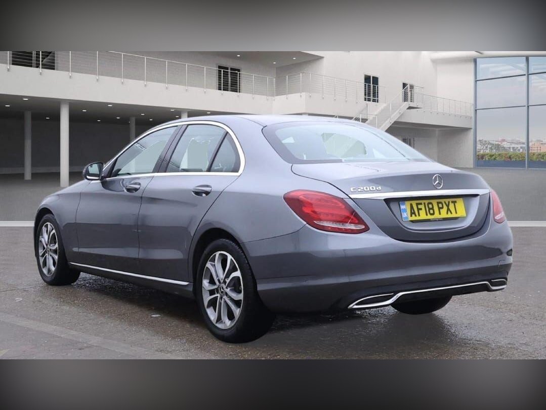 Used 2018 Mercedes-Benz C Class 1.6 C200d Sport G-Tronic+ Euro 6 (s/s ...
